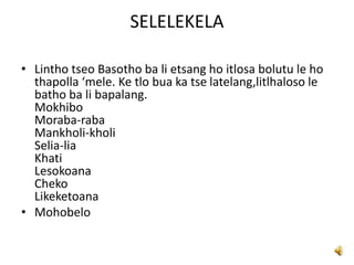 Lipapali tsa Sesotho.pptx