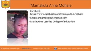 Lipapali tsa sesotho | PPTX