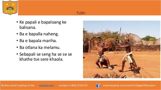 Lipapali tsa sesotho