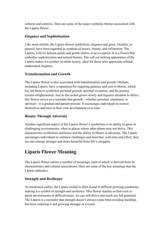 Liparis Flower Symbolism and Meaning in Love, Death & Bible.docx