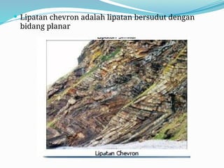 Struktur lipatan kerak bumi dalam konsep ilmu geologi | PPTX
