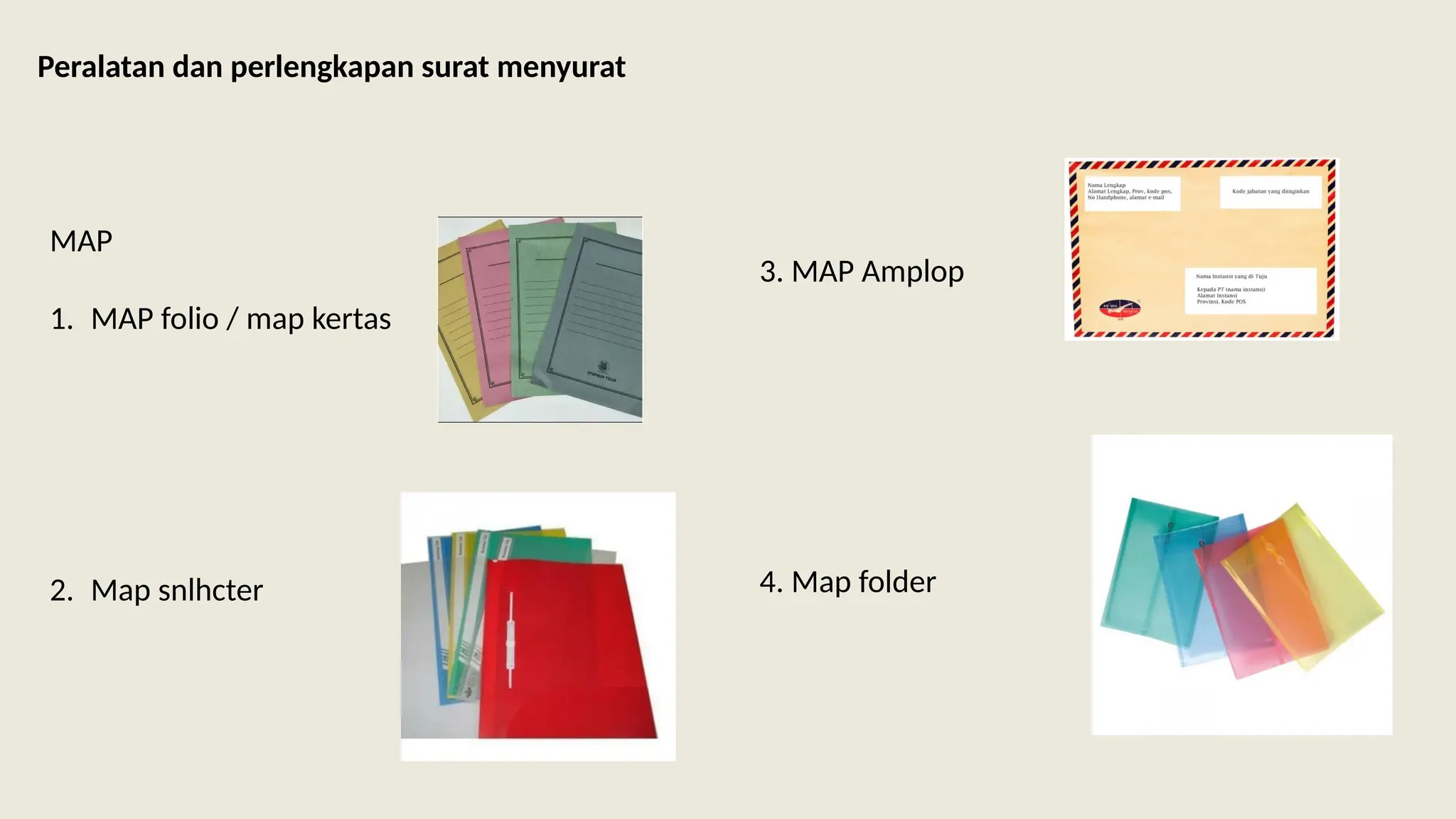macam macam lipatan surat dan peralatan dalam surat menyurat.pptx