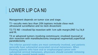 Lip cancer | PPTX