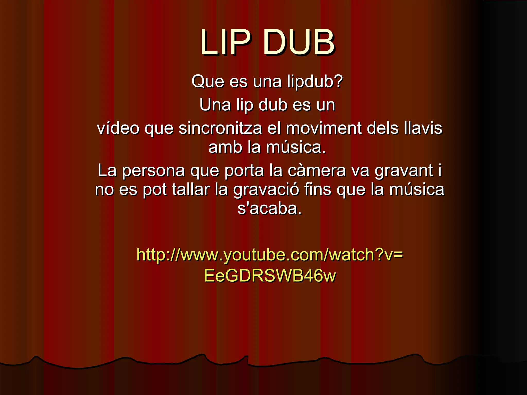 Lip dub | PPT