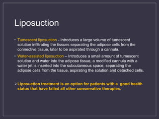 Lipedema: fatty tissue deposition syndrome | PPTX