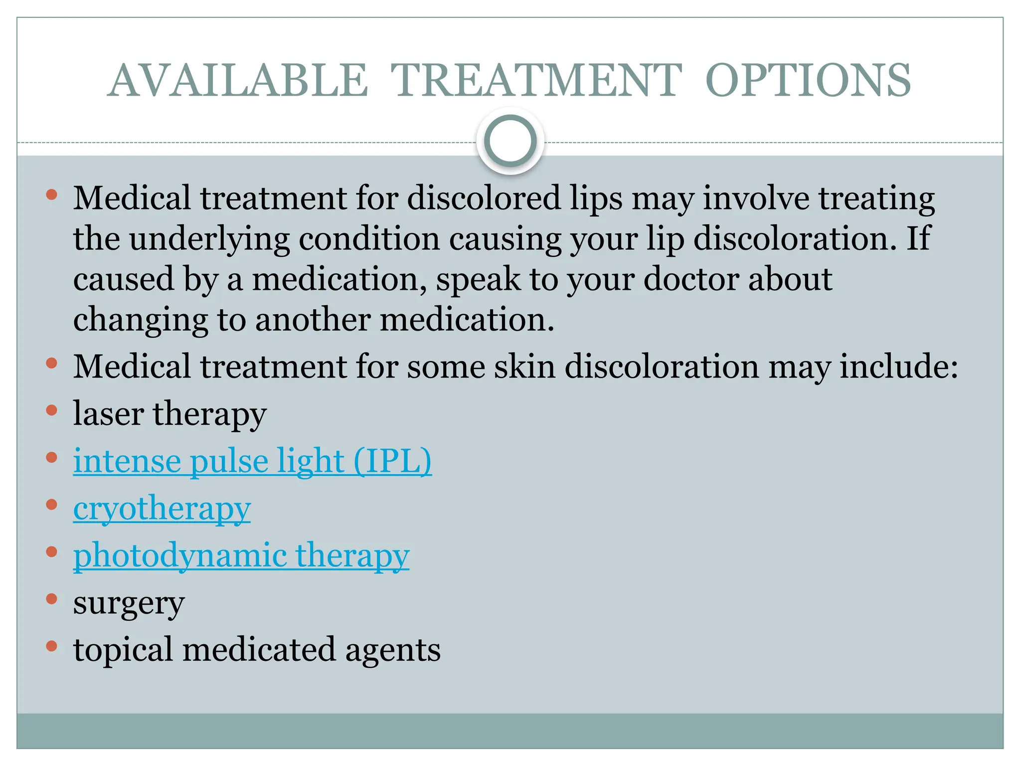 Lip Hyperpigmentation.pptx defines anatomy causes | PPTX