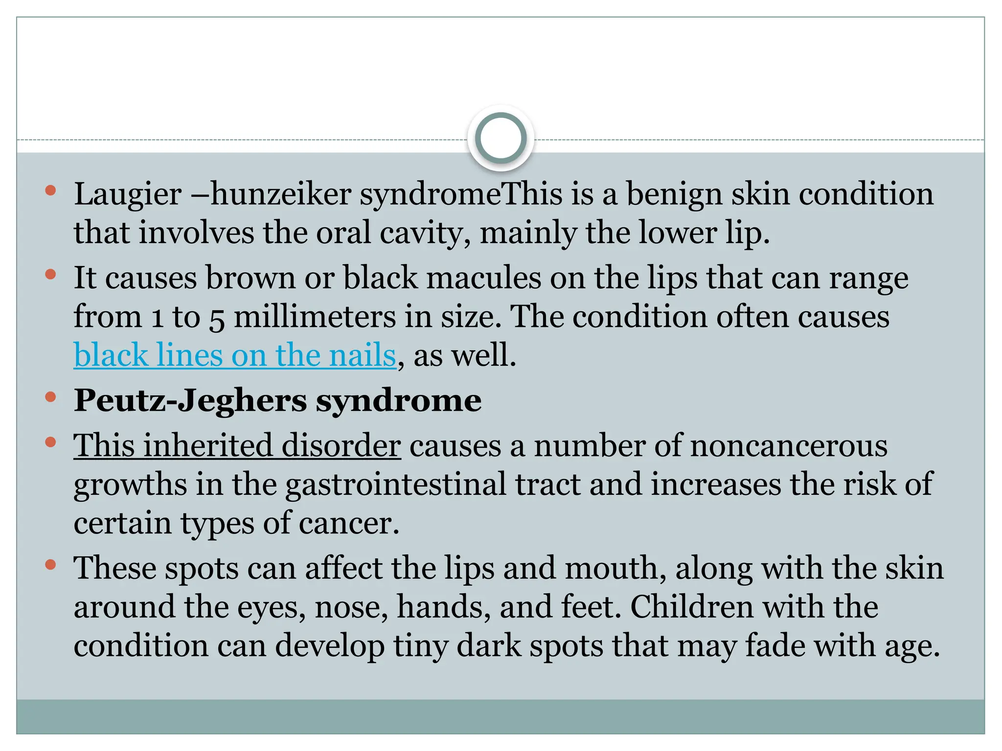 Lip Hyperpigmentation.pptx defines anatomy causes | PPTX