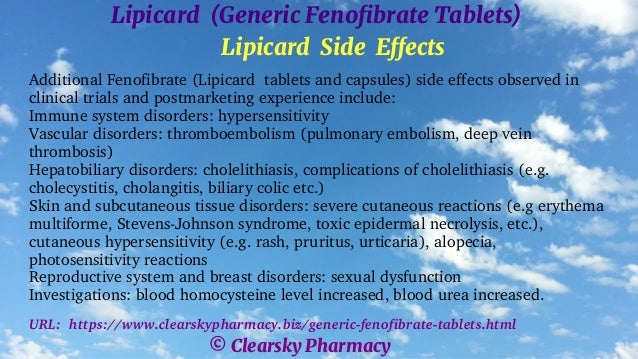 Lipicard Tablets (Generic Fenofibrate Tablets) | PDF