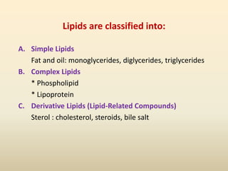 LIPID.ppt | Chemistry | Science