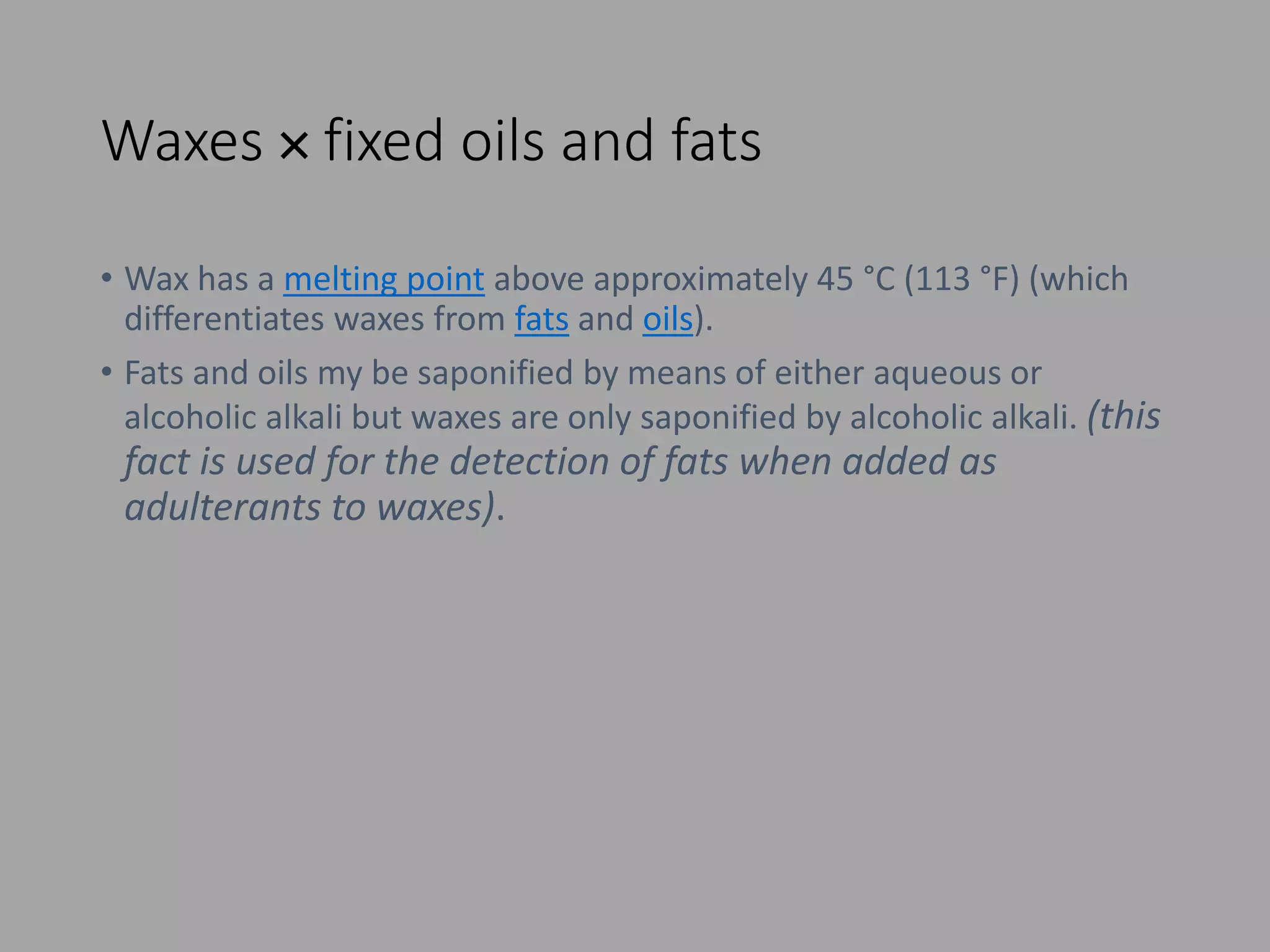 Lipids (fixed oils and fats ) | PPTX