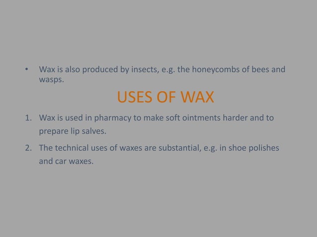 Lipids (fixed oils and fats ) | PPTX | Chemistry | Science
