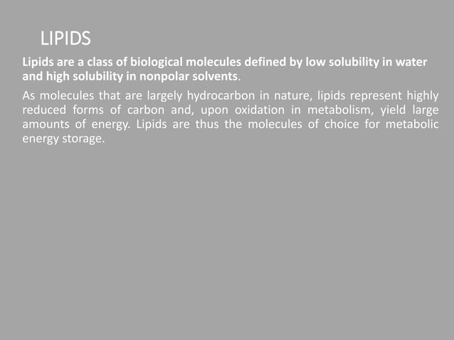 Lipids (fixed oils and fats ) | PPTX | Chemistry | Science