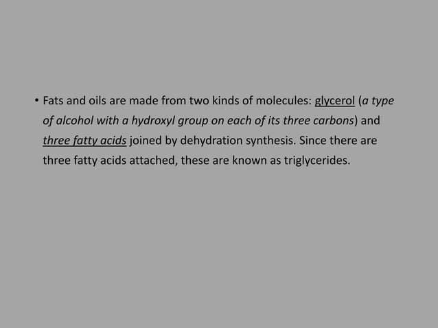 Lipids (fixed oils and fats ) | PPTX | Chemistry | Science