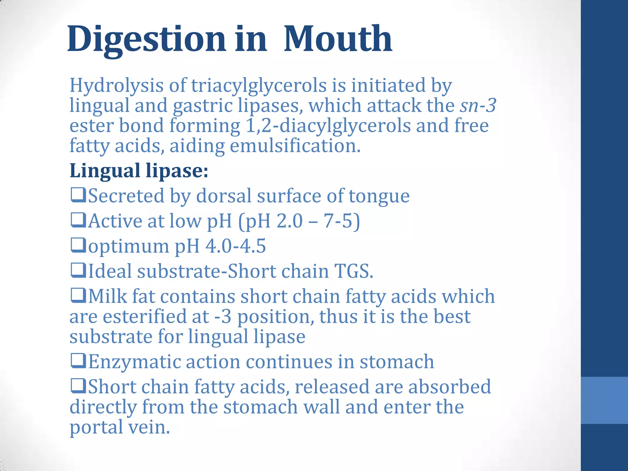 Digestion and Absorption of LIpids | PPTX