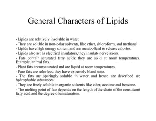 Lipids Biomolecules | PDF