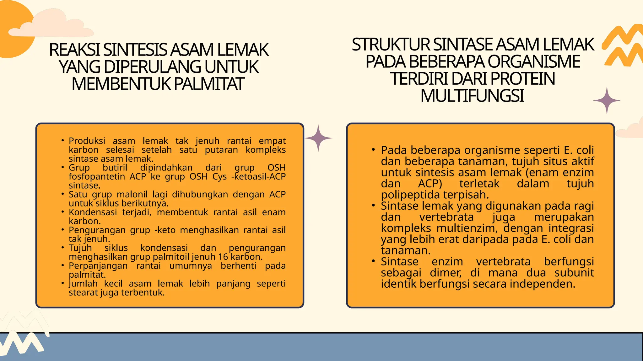 jalur sintesis asam lemak, regulasi dan biosintesis | PPTX