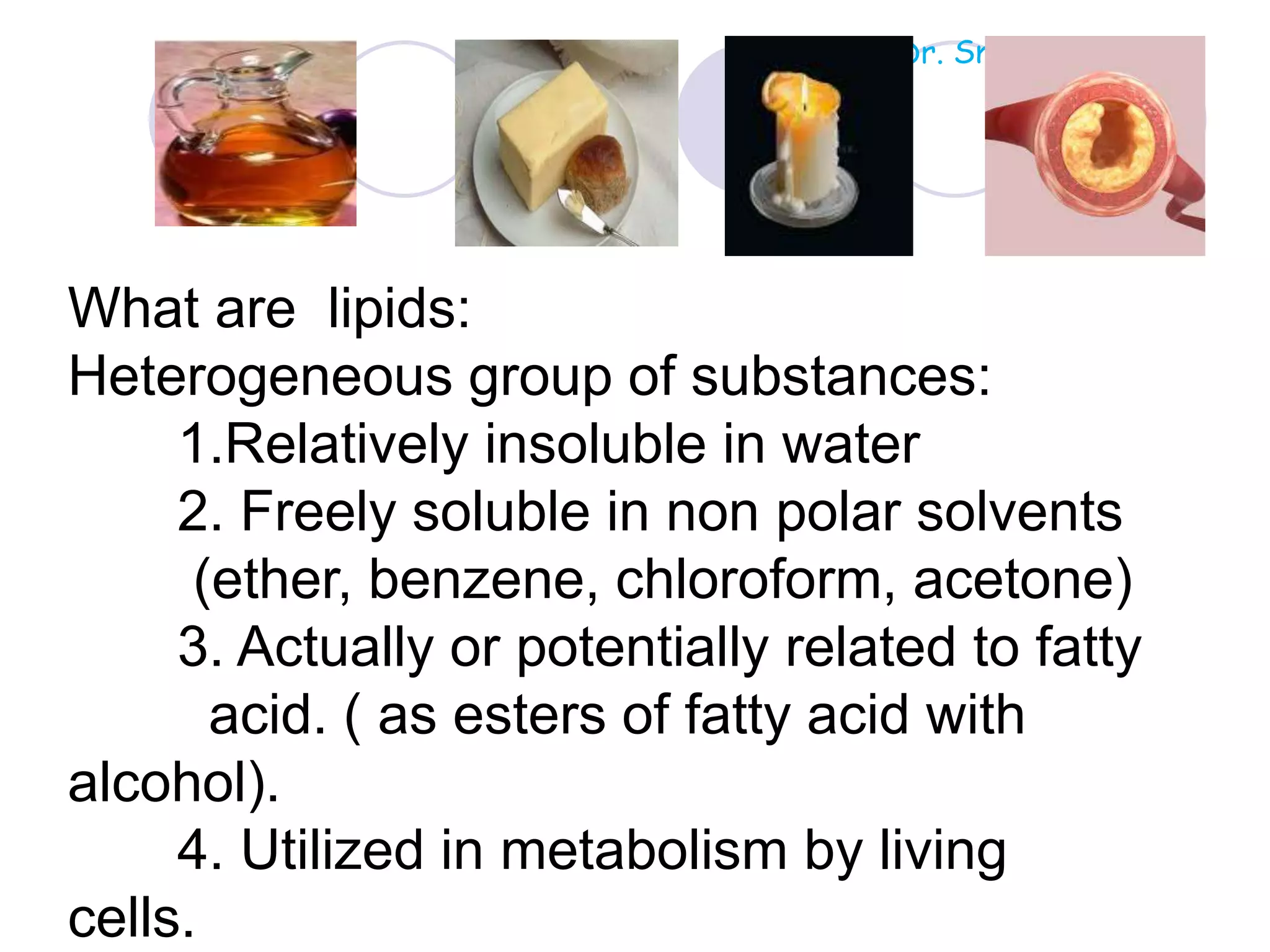 Lipid chemistry | PPT