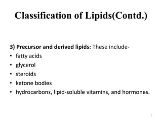 Lipid chemistry | PPTX