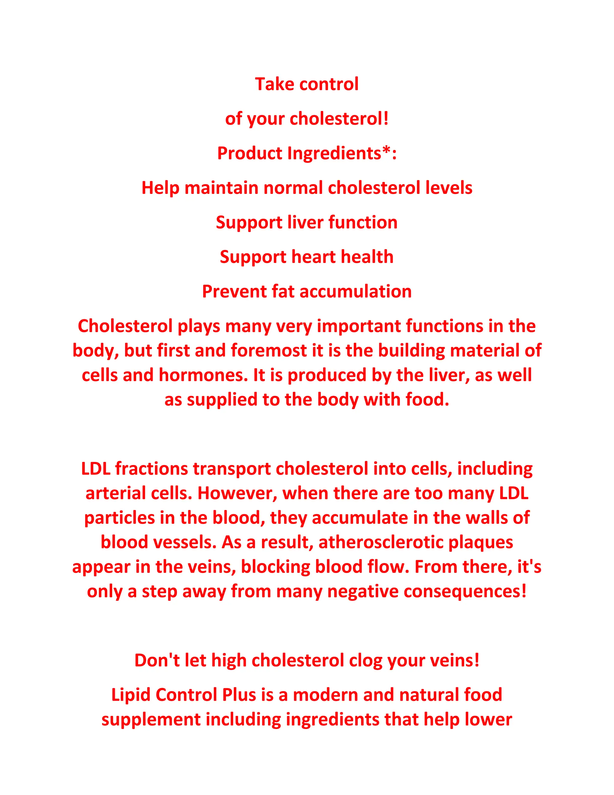 Lipid Control Plus Cholesterol.pdf555555 | PDF