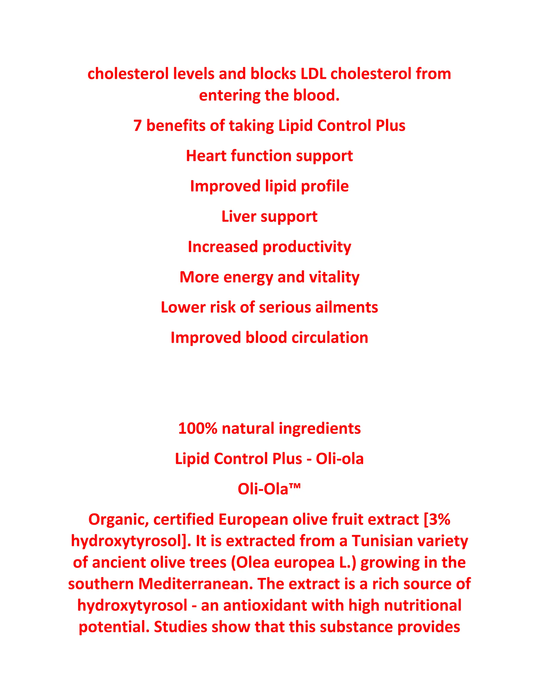 Lipid Control Plus Cholesterol.pdf555555 | PDF