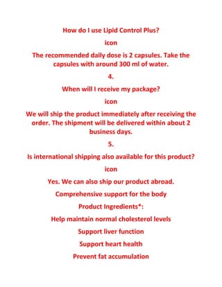 Lipid Control Plus Cholesterol.pdf555555 | PDF