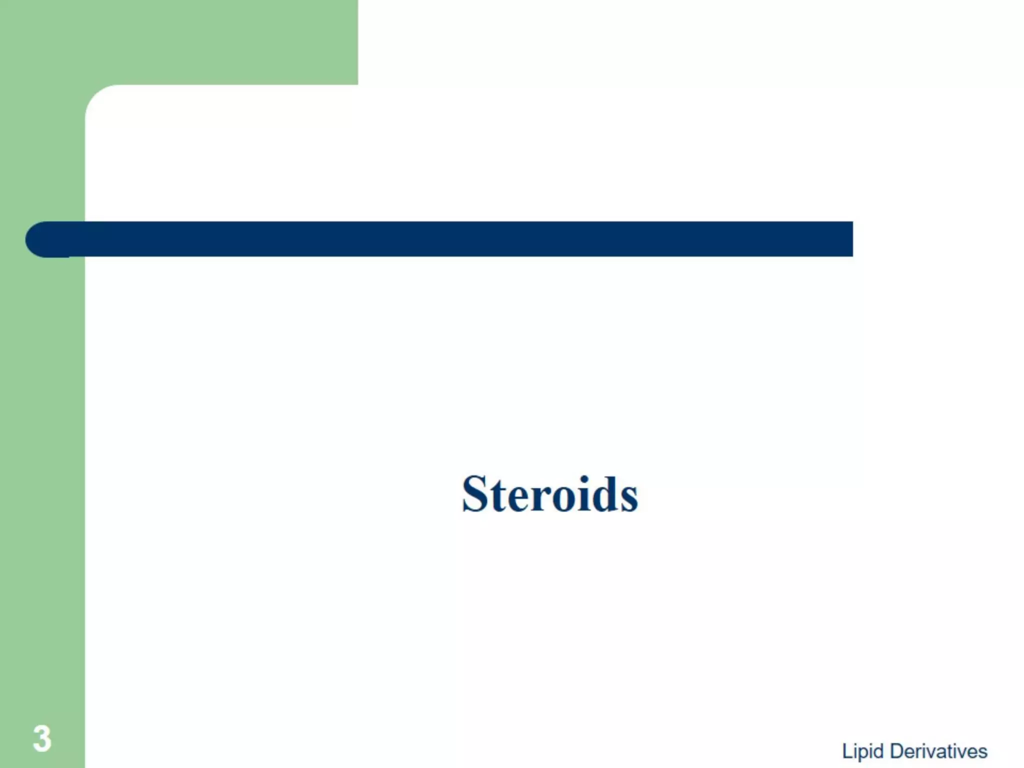 Lipid derivatives (Biochemistry) | PDF
