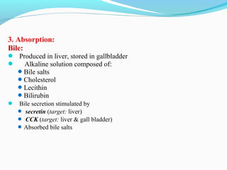 Lipid digestion and absorption for medical school | PPT