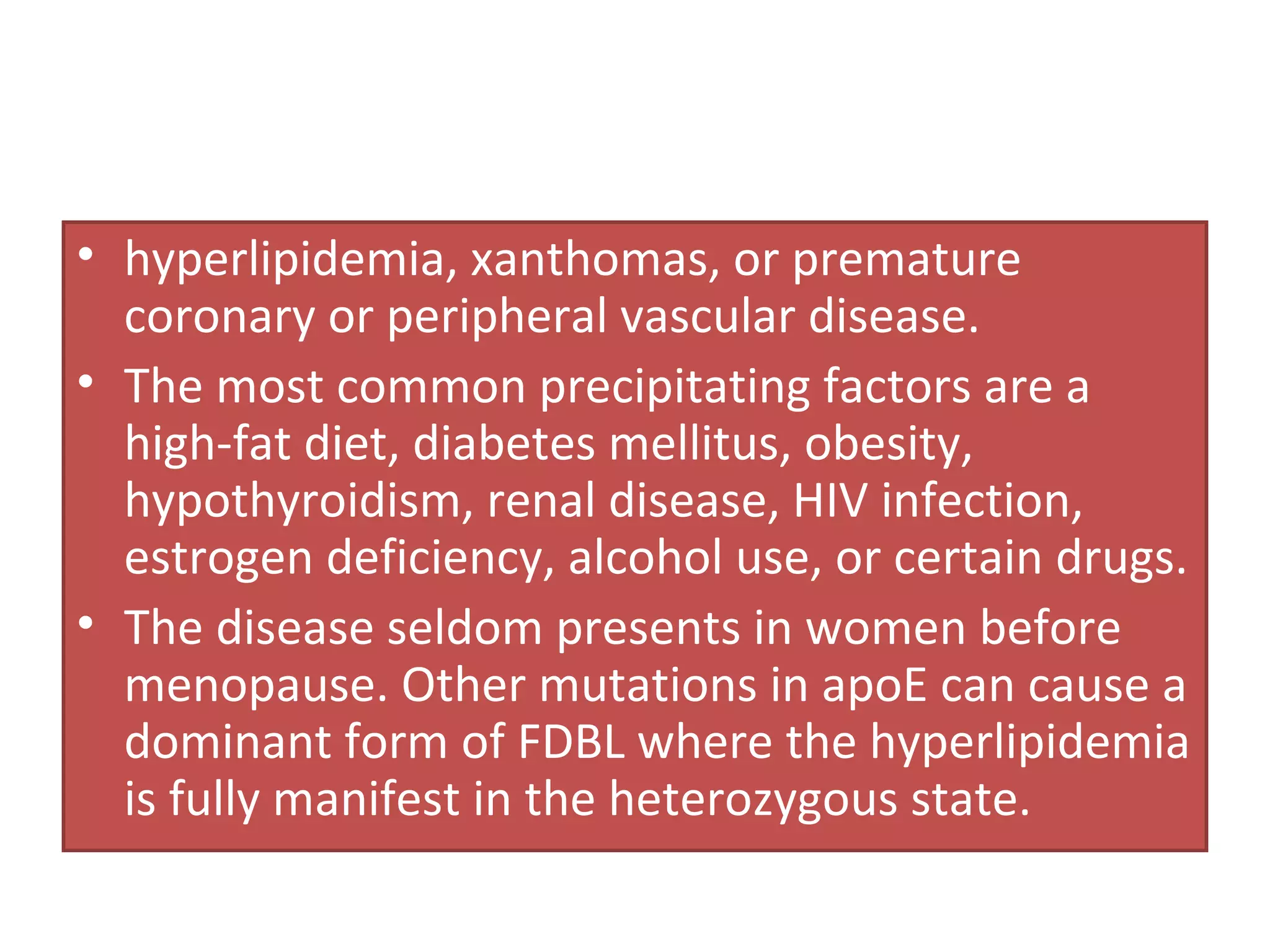 Lipid disorders | PPT