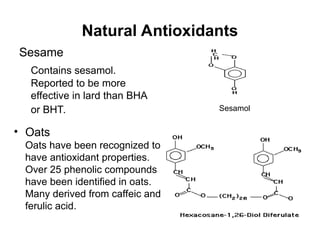 Lesson on Lipids Oxidation, Mechanism of lipids | PPT