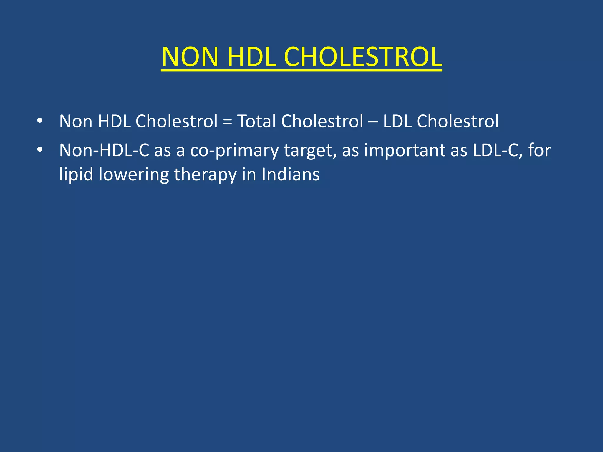 DYSLIPIDEMIA GUIDELINES | PPTX