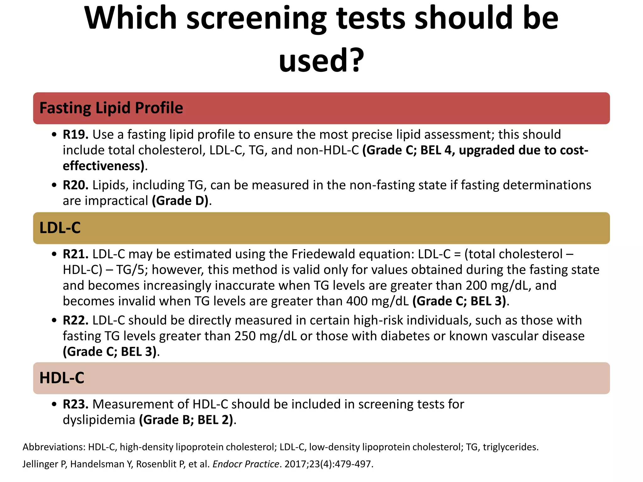 Lipid guidelines | PPTX