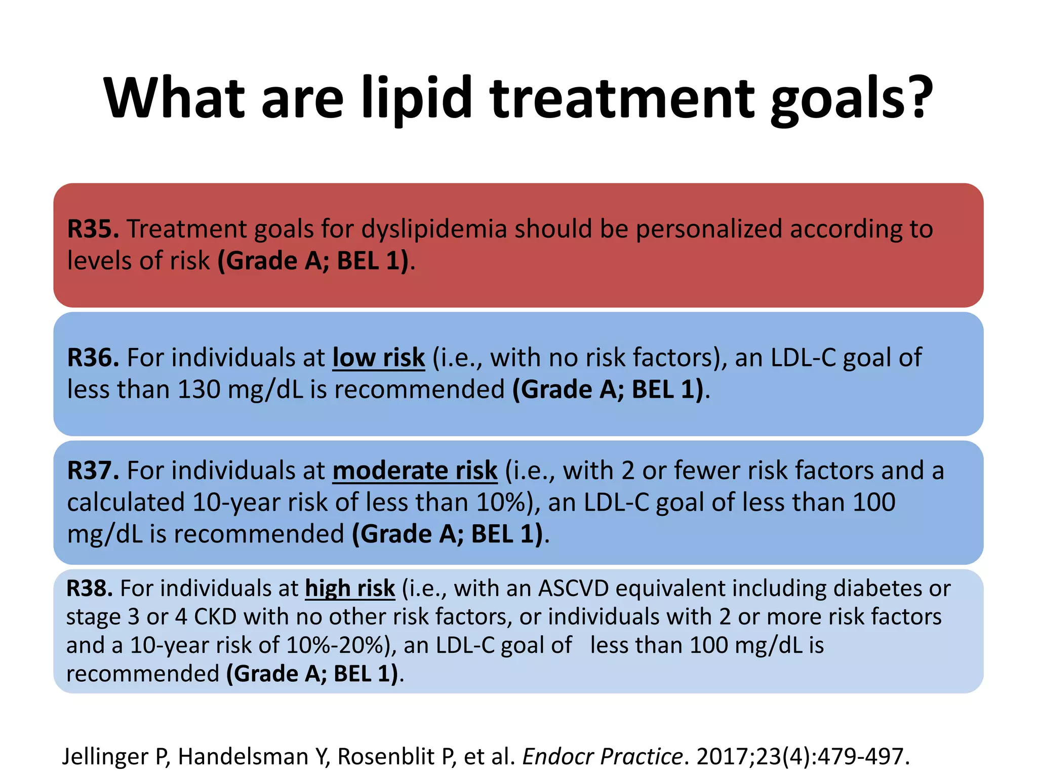 Lipid guidelines | PPTX