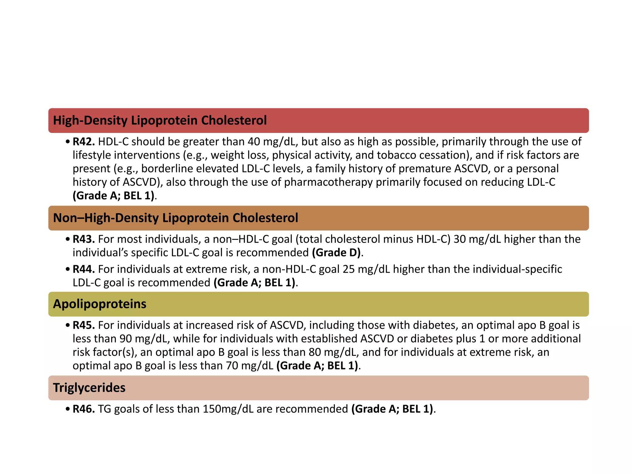 Lipid guidelines | PPTX