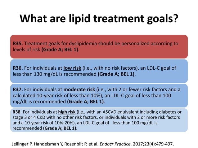 Lipid guidelines | PPTX | Endocrine and Metabolic Diseases | Diseases ...