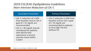 Lipid lowering after an Acute Coronary Syndrome -strategies for success ...
