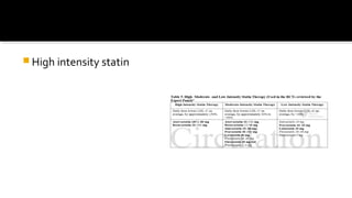 Lipid management 2013 acc-aha guidelines | PPT
