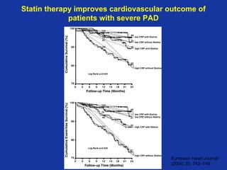 Lipid management in peripheral artrerial disease .slides | PPT
