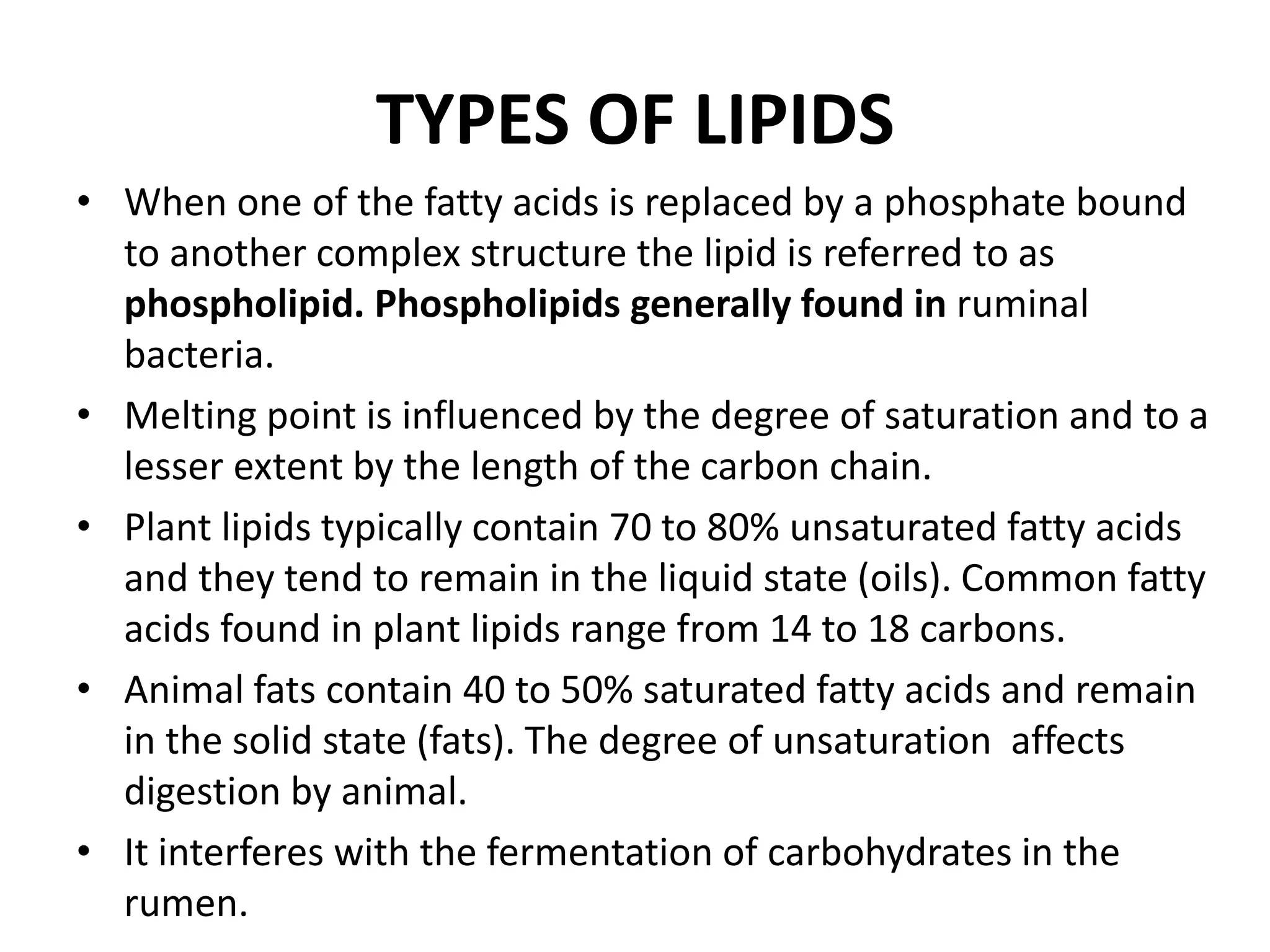 Lipid Metabolism (Animal Nutrition) | PPTX