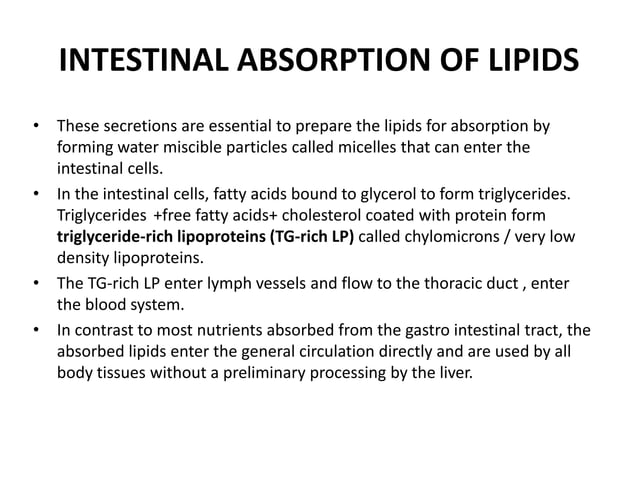 Lipid Metabolism (Animal Nutrition) | PPTX | Digestive Disorders ...