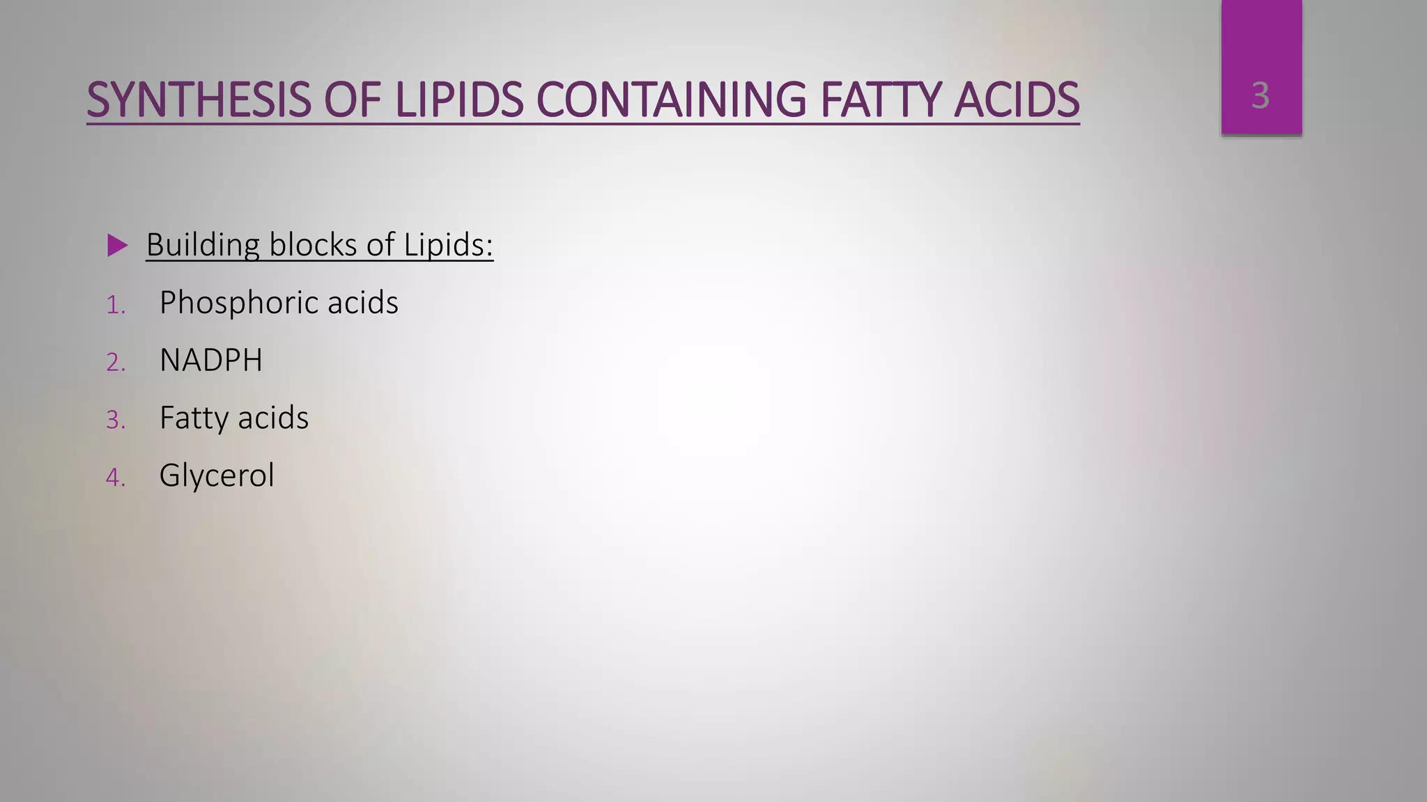 LIPID METABOLISM (Anabolism and Catabolism) | PPTX