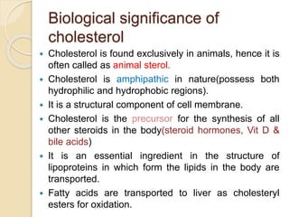 Lipid metabolism | PPTX