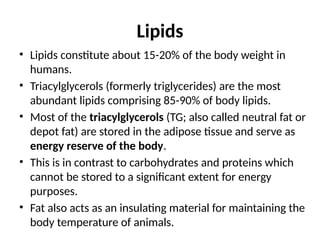 lipid metabolism and its significance- β-Oxidation, | PPTX