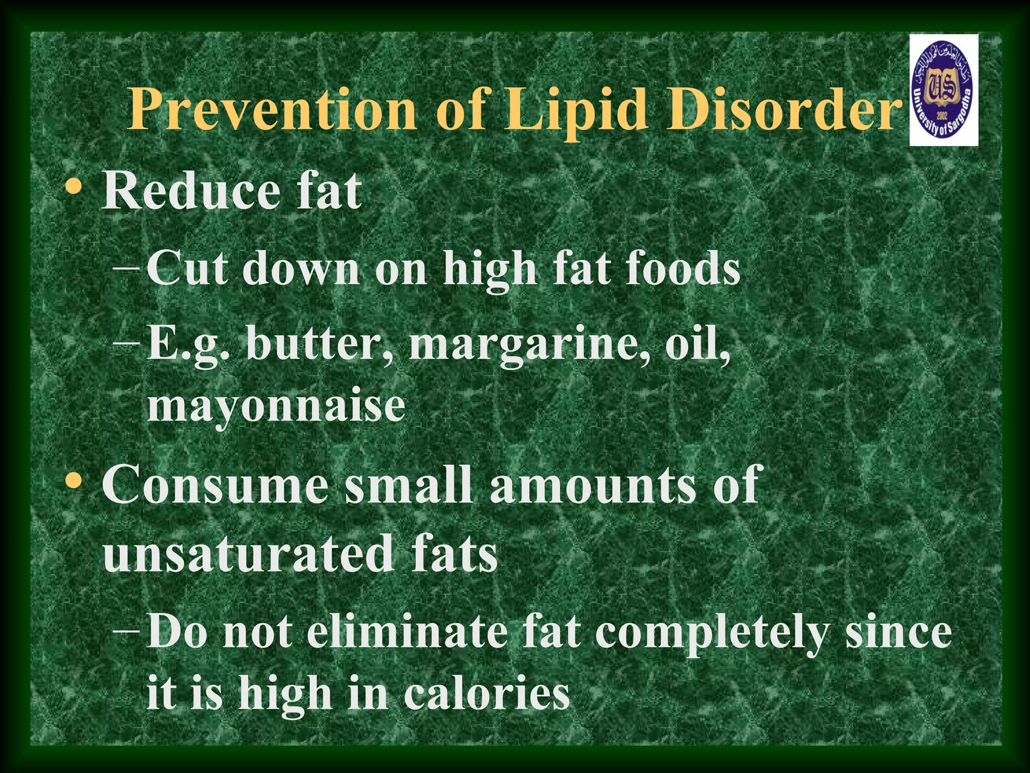 Lipid metabolism1 | PPT
