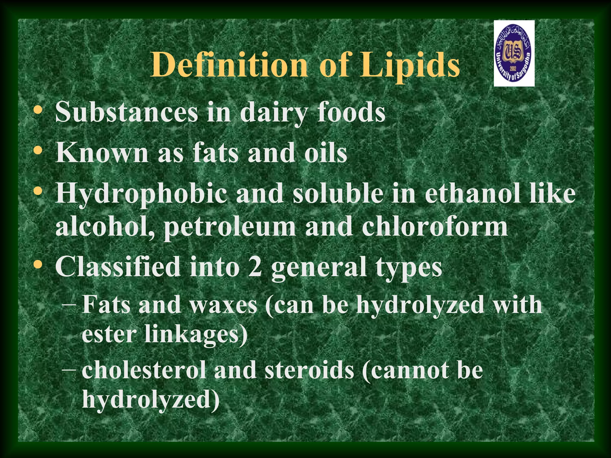 Lipid metabolism1 | PPT