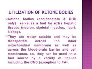 Ketone bodies, ketosis & it’s pathogenesis | PPT