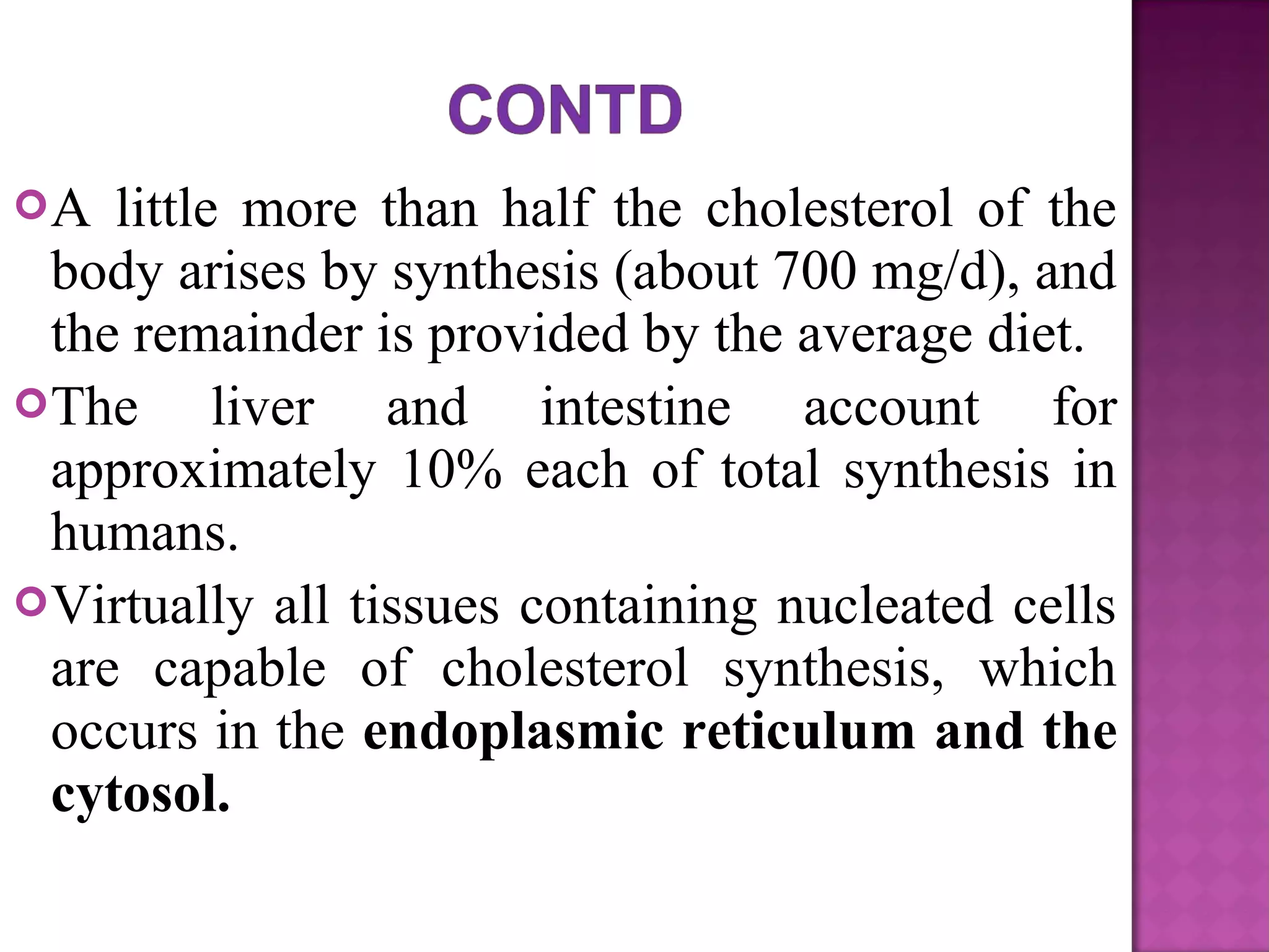 Cholesterol | PPT
