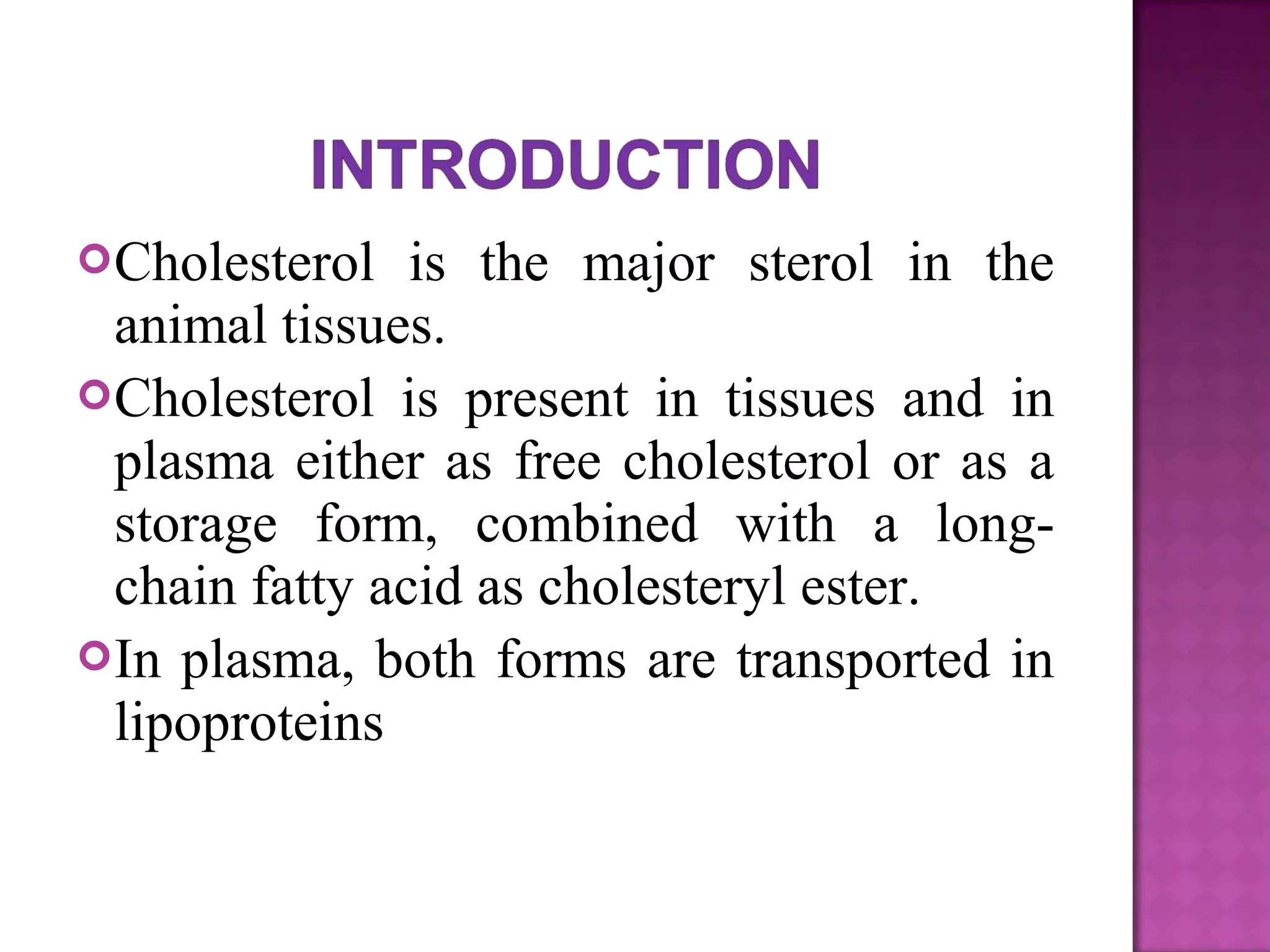Cholesterol | PPT