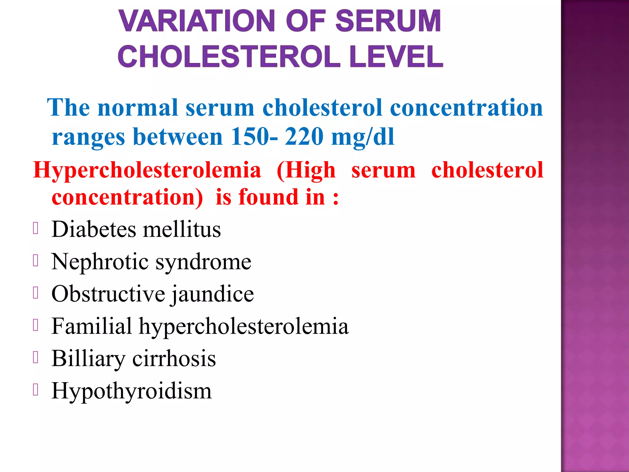 Cholesterol | PPT