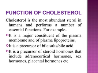 Cholesterol | PPT