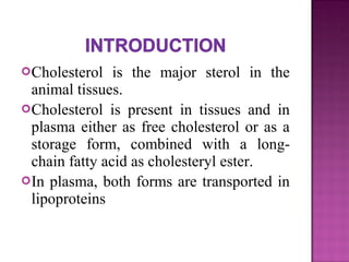 Cholesterol | PPT